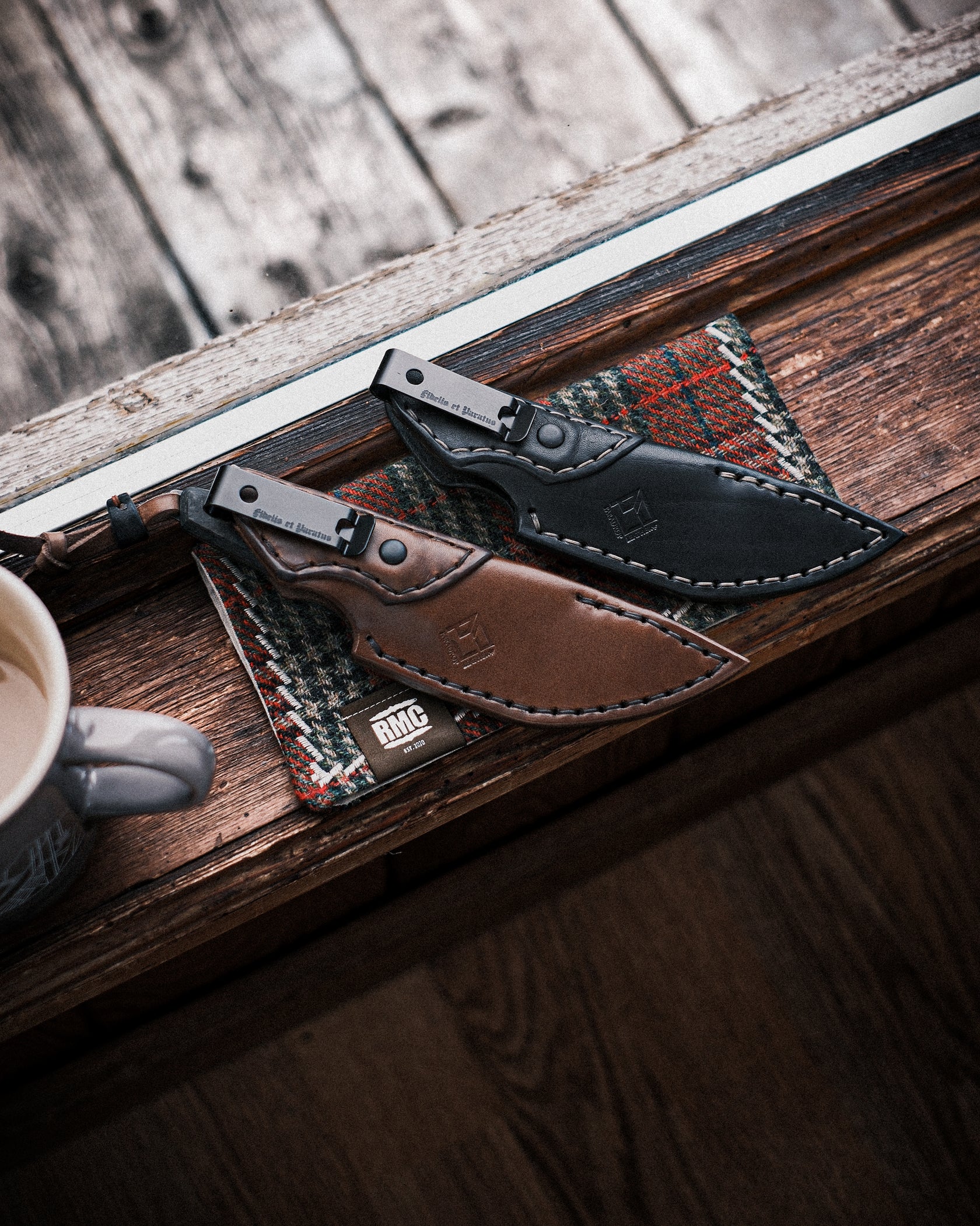 CUSTOM FIXED BLADE SHEATHS – Paradrop Leather